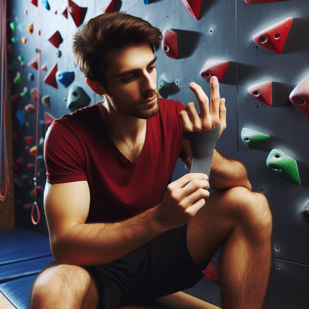 Climb with Confidence: The Importance Finger Tape in Climbing – Roctic ...